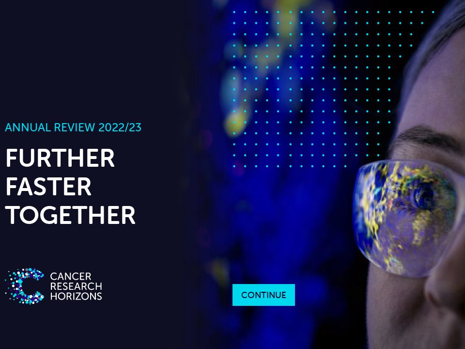 Financial summary - Annual Review 2022-23 - Cancer Research Horizons